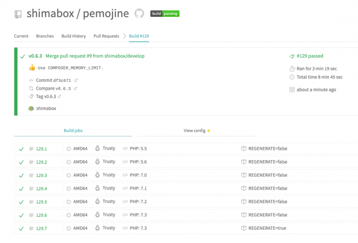 Travisでcomposer install | update したときにメモリオーバーで死ぬときの対応 – Shimabox Blog
